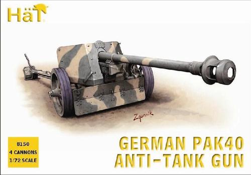 Hat 8150 German PaK40 Anti-tank gun