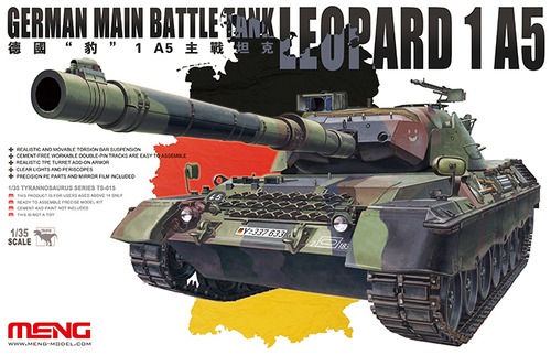 Meng Model TS015 German Main Battle Tank Leopard 1 A5