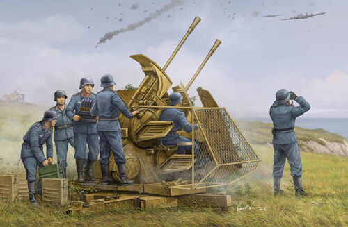 Trumpeter 02347 German 37mm Flak 43 Zwilling