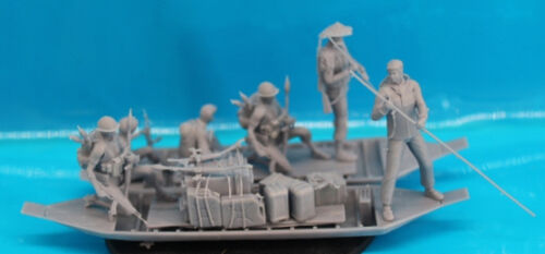 Peddinghaus-Decals 72F116 6 Vietcon Soldiers With 2 Sampans