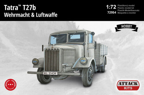 Attack 72954 Tatra T27b - in Wehrmacht & Luftwaffe Service (Hobby Line)