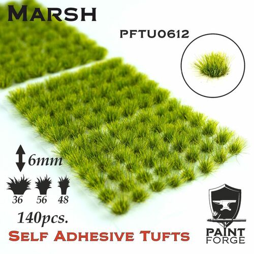 Paint Forge PFTU0612 Marsh Grass Tufts 6mm
