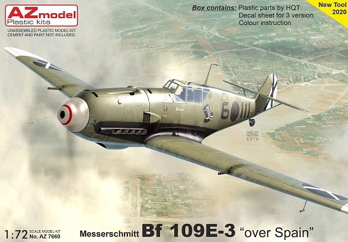 AZ-Model 7660 Bf-109E-3 "Over Spain"
