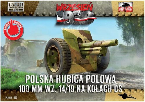 First to Fight PL060 Polska Haubica Polowa 100mm Wz. 14/19 Na kołach DS