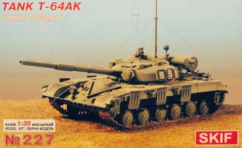 Skif 227 T-64AK Soviet commander tank