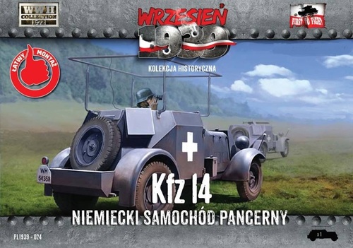 First to Fight PL024 Kfz 14 Niemiecki samochód pancerny