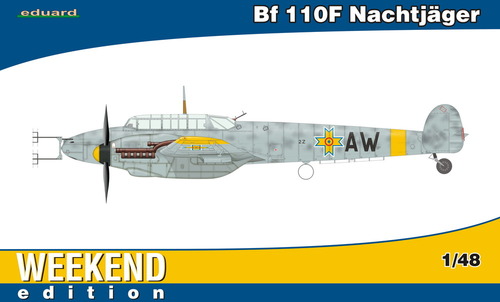 Eduard 84145 Bf 110F Nachtjäger
