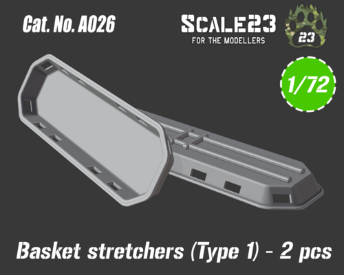 Scale23 72-A026 Basket stretchers (Type 1) - 2 pcs