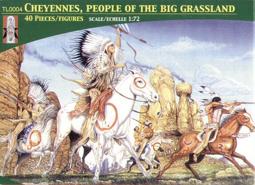 Lucky Toys 7204 Cheyennes - People of the Big Grasslands (40 figures)