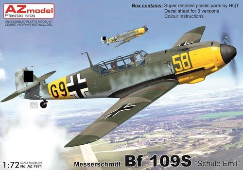 AZ-Model 7871 Messerschmitt Bf 109S 'Schule Emil'