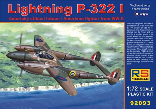 RS Models 92093 Lightning P-322 I