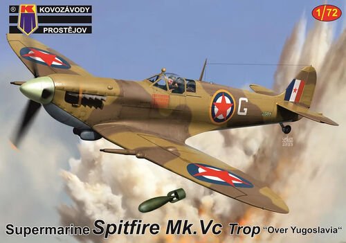 Kovozavody Prostejov 72418 Supermarine Spitfire Mk.Vc Trop 'Over Yugoslavia'