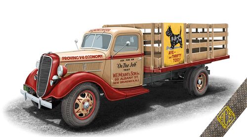 ACE 72584 US V-8 Stake Truck m.1936/37