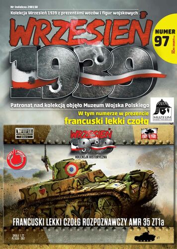 First to Fight PL097 Francuski lekki czołg rozpoznawczy AMR 35 ZT1a