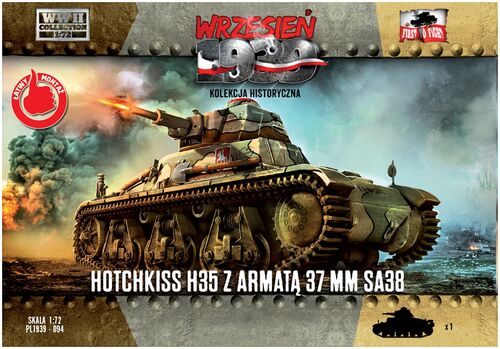 First to Fight PL094 Hotchkiss H35 z armatą 37mm SA38