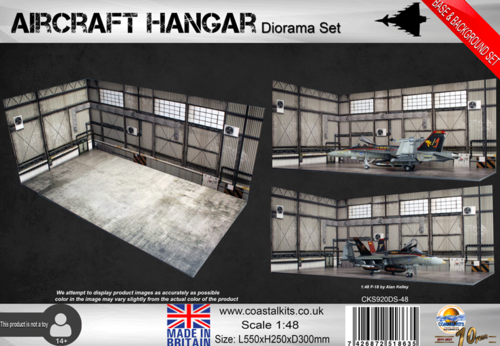 Coastal kits S920DS-48 Hangar Diorama Set