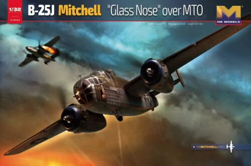 HK Models 01E024 B-25J Mitchell "Glass Nose" over MTO