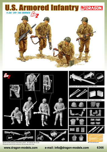 Dragon 6366 U.S. Armored Infantry - Gen2