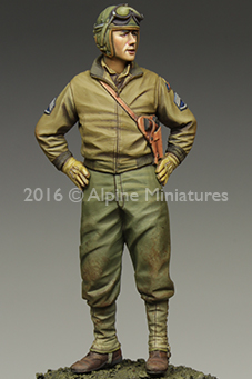 Alpine Miniatures 35218 US 3rd Armored Division Staff Sergeant