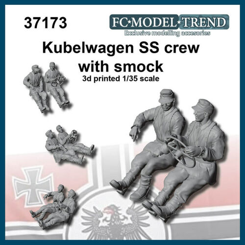 FC ModelTrend 37173 Kubelwagen SS Crew With Smock