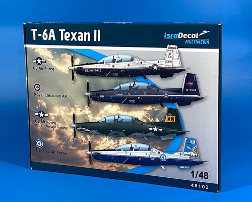 Isra Decal Studio DM48102 T-6A Texan II of the USAF, Royal Canadian AF and Hellenic AF
