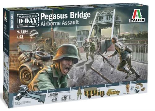 Italeri 6194 75th D-Day Pegasus Bridge - Airborne Assault