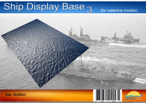 Coastal kits S222 Ship Display Base 3 420 x 297mm