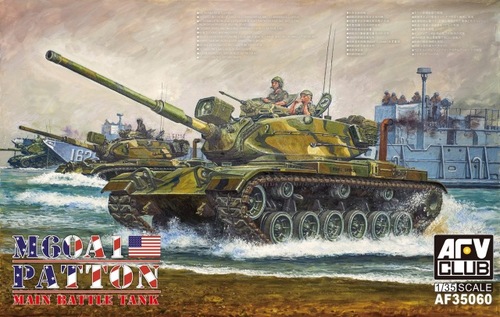 AFV Club 35060 M60A1 Patton Main Battle Tank [New Tool]