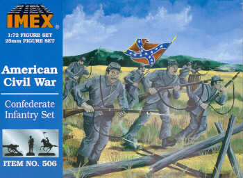 Imex 506 Confederate Infantry (American Civil War 1861-1865)