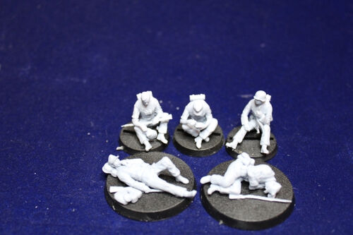 Peddinghaus-Decals 72F086 German Soldiers Resting (5 Figures)