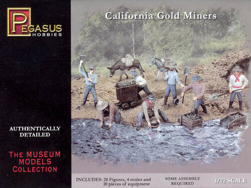 Pegasus 7050 California Gold Miners (28 figures)
