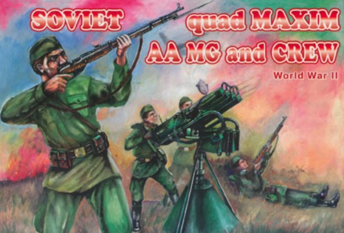 Orion 72037 Soviet Quad Maxim AA MG and crew