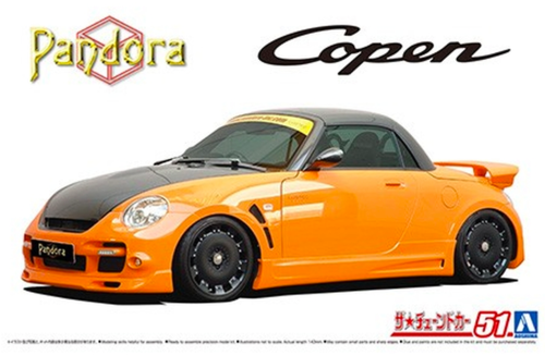 Aoshima 05898 TC#51 Pandora TYPE887 EVO II L880K Copen '02 Daihatsu