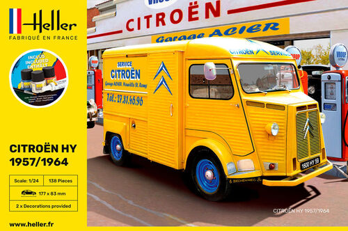 Heller 56744 Citroën HY 1957/1964 - Starter Set