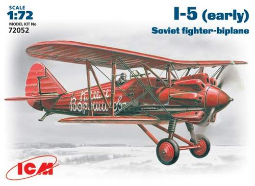 ICM 72052 I-5 (early) WWII Soviet fighter