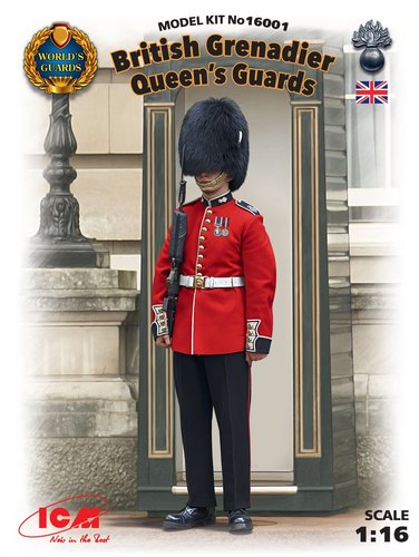 ICM 16001 British Grenadier Queen's Guards (100% new molds)