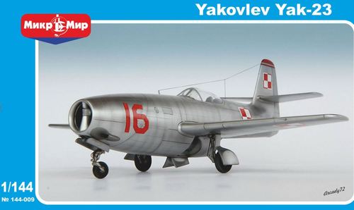 Mikromir 144-009 Yakovlev Yak-23