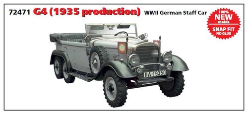 ICM 72471 WWII German Staff Car G4