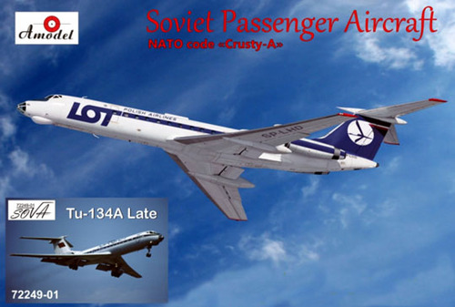A-Model 72249-1 Tu-134A late (LOT+Aeroflot)