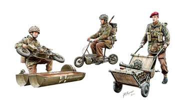 Bronco CB35192 WWII British Paratroops In Action Set B