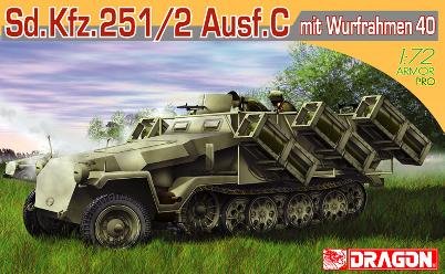 Dragon 7306 Sd.Kfz.251/2 Ausf.C mit Wurfrahmen 40