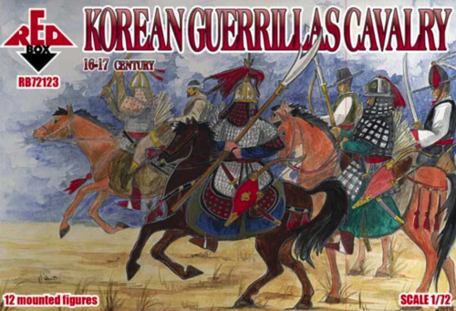 Red Box 72123 Korean Guerrillas Cavalry 16-17 cent