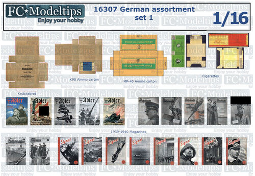 FC ModelTrend 16307 German miscelanea set 1