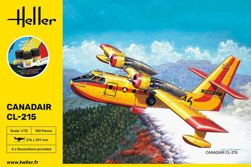 Heller 56373 Canadair CL-215 - Starter Set