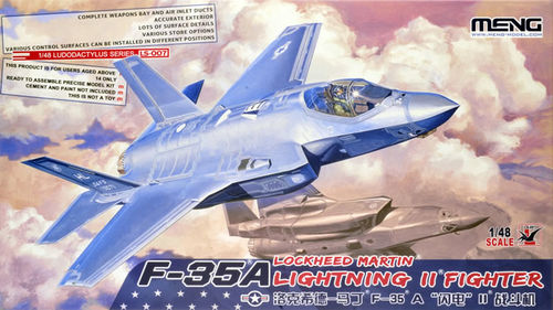 Meng Model LS007 F-35A Lockheed Lightning II Fighter