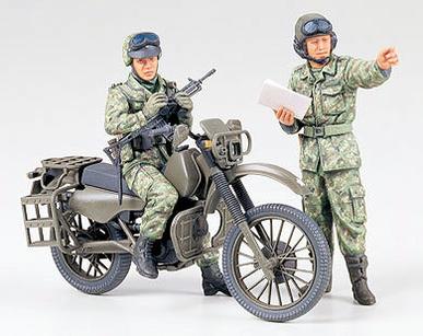 Tamiya 35245 JGSDF Motorcycle Recon. Set