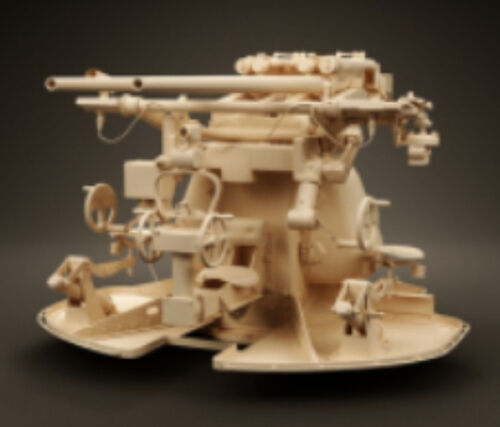 Peddinghaus-Decals 72F106 German Naval 37mm Twin Flak SK C30