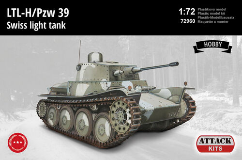 Attack 72960 LTL-H/Pzw.39 - Swiss Light Tank (Hobby Line)