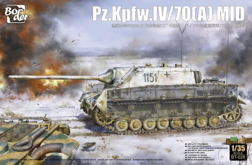 Border Model BT028 Pz.Kpfw. IV/70 (A) Mid Version
