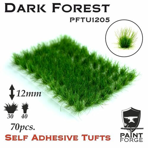 Paint Forge PFTU1205 Dark Forest Grass Tufts 12mm